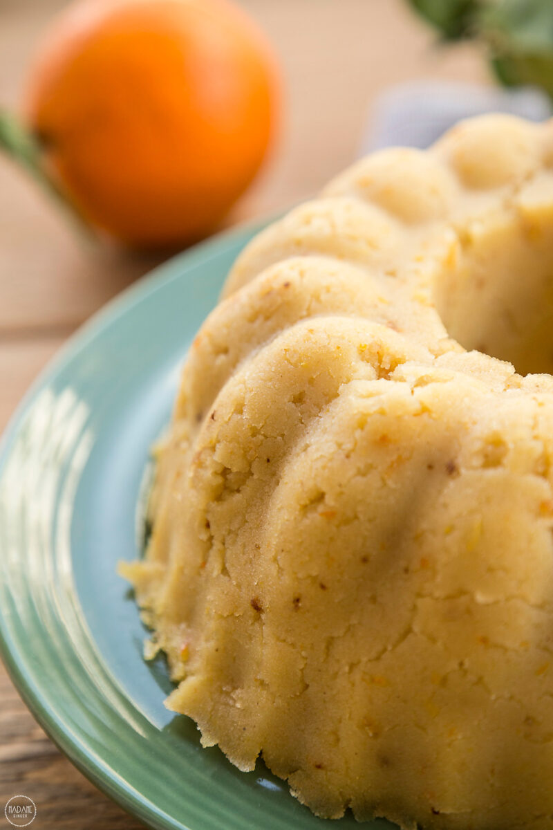 Χαλβάς σιμιγδαλένιος με πορτοκάλι - madameginger.com