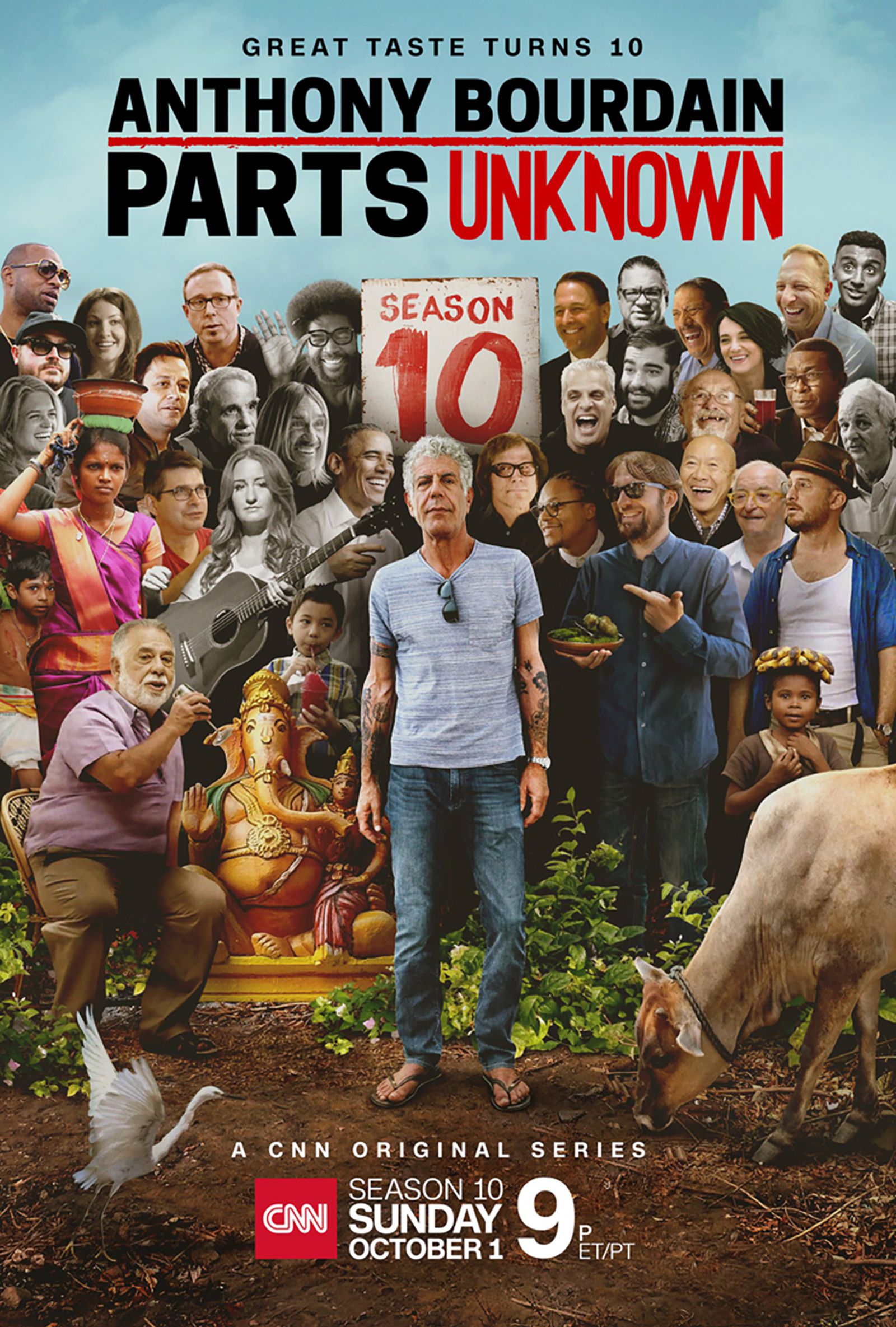 Ο Anthony Bourdain επιστρέφει με την 10η σεζόν "Parts Unknown" στο CNN ...