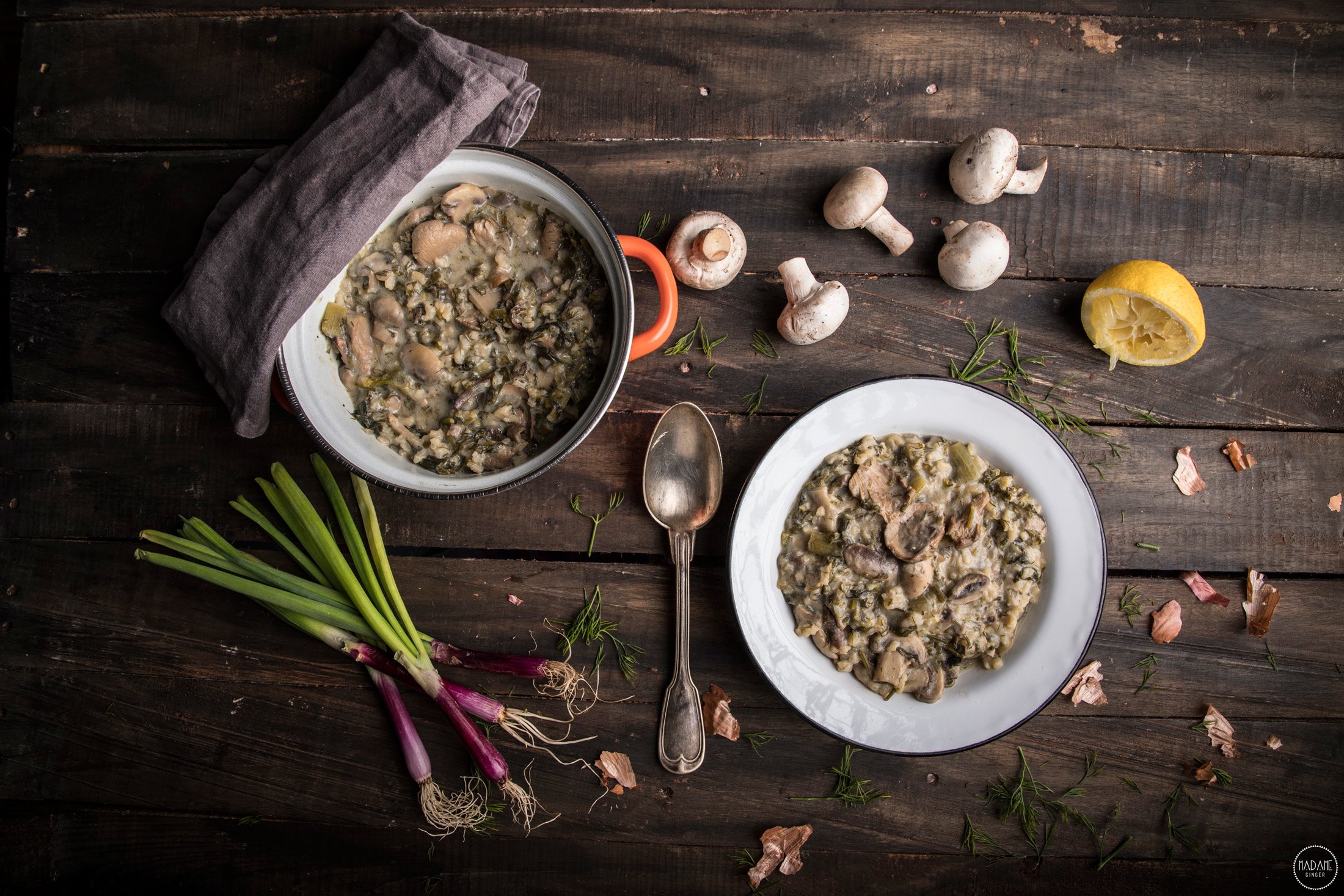 Μαγειρίτσα με μανιτάρια: vegan και πεντανόστιμη - madameginger.com