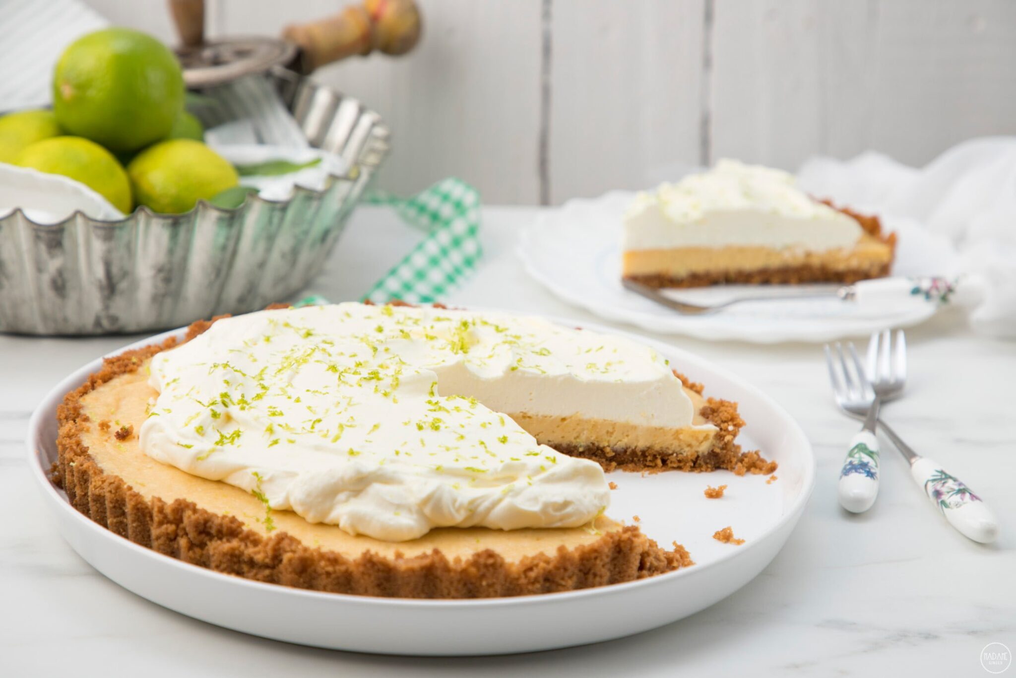 Η Key Lime Pie (Τάρτα λάιμ) που έλειπε από τη ζωή σου - madameginger.com
