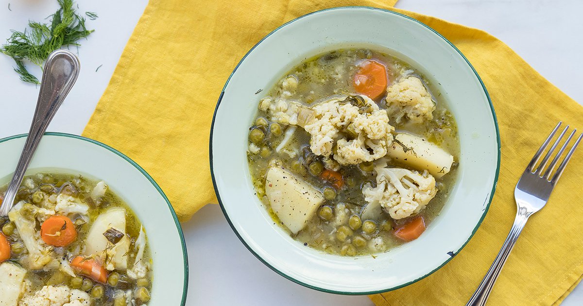 Κουνουπίδι αλα πολίτα, λεμονάτο & αρωματικό - madameginger.com