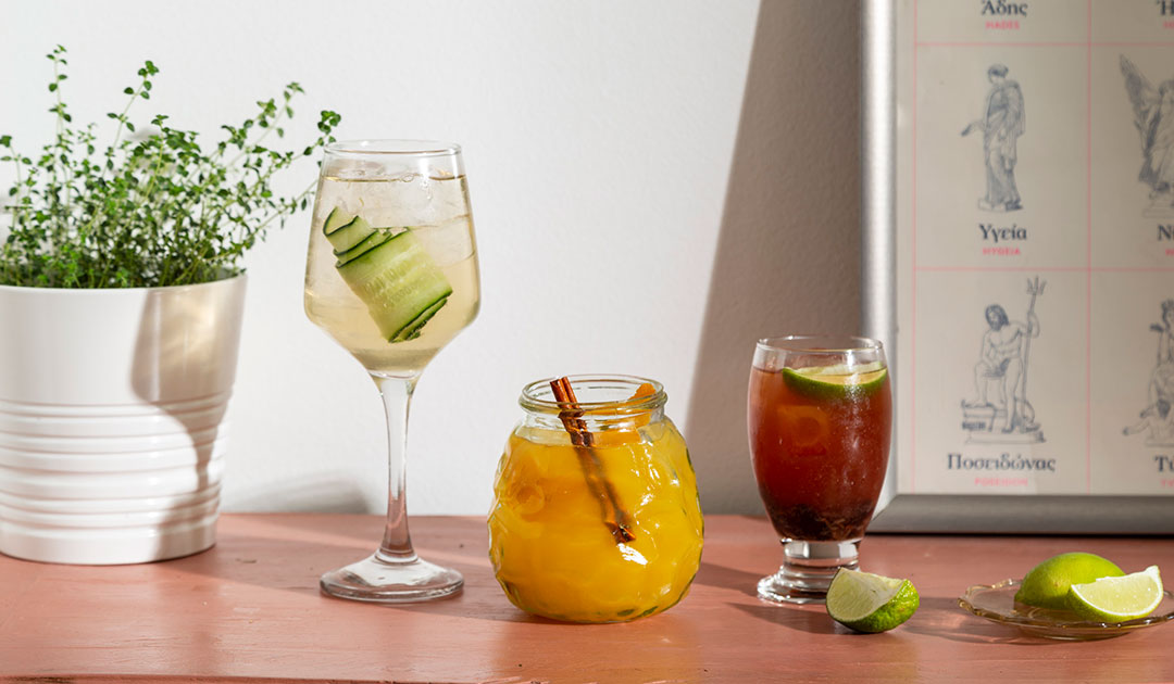 3 εύκολα & δροσιστικά cocktails στο σπίτι, με βάση ελληνικά αποστάγματα ...