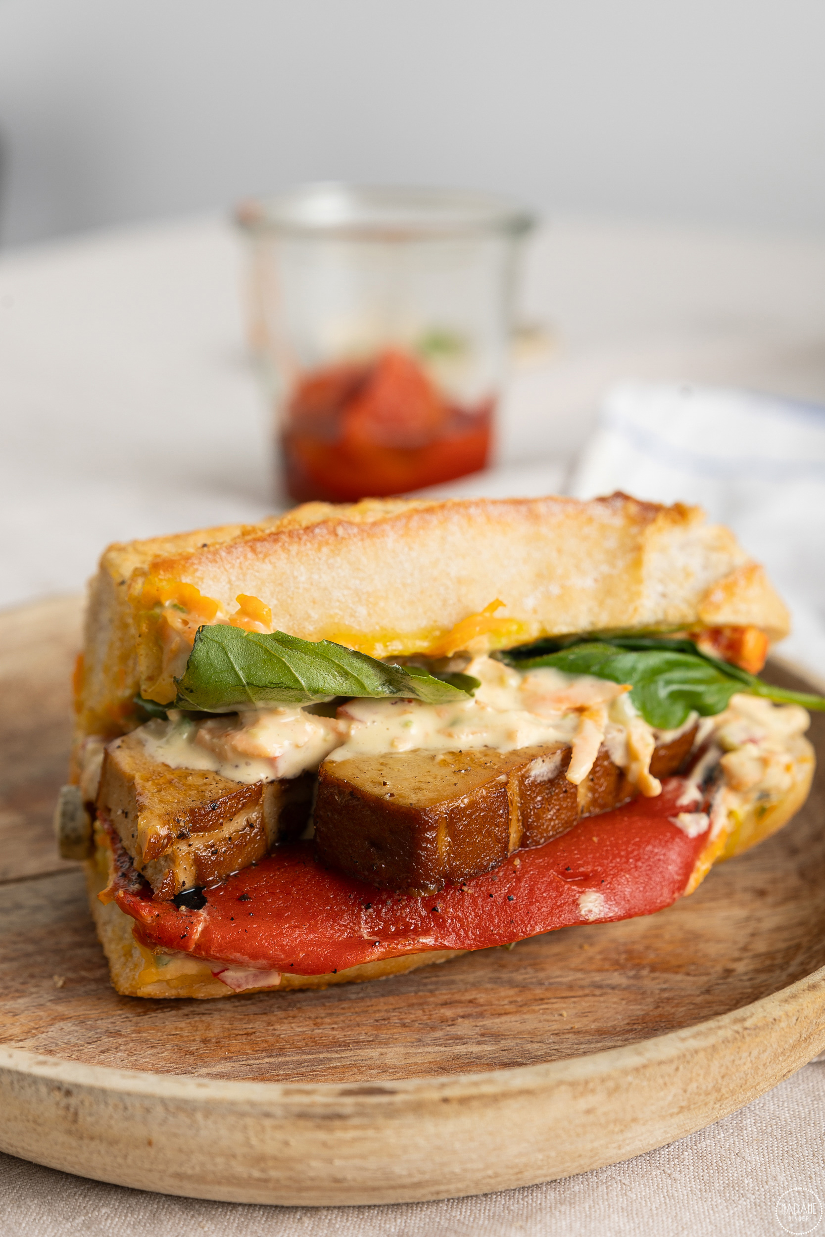 Καλοκαιρινή σαλάτα κηπουρού με σπιτική plant-based μαγιονέζα